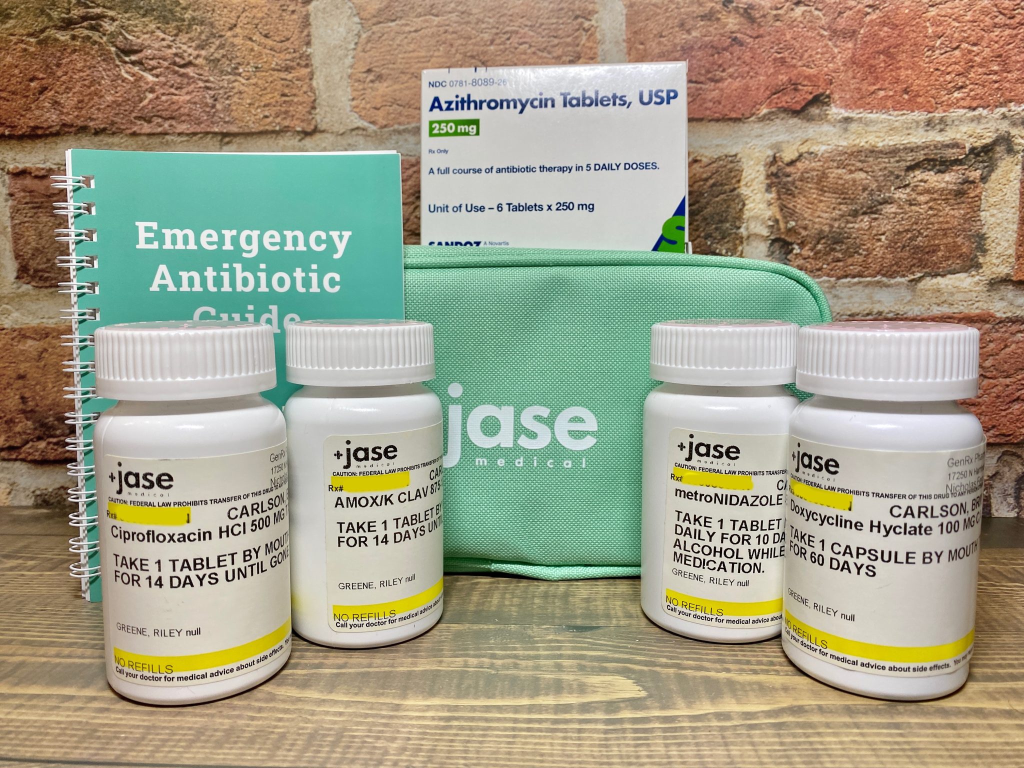 5 Antibiotics To Stock For Your Emergency Kit | Jase Medical