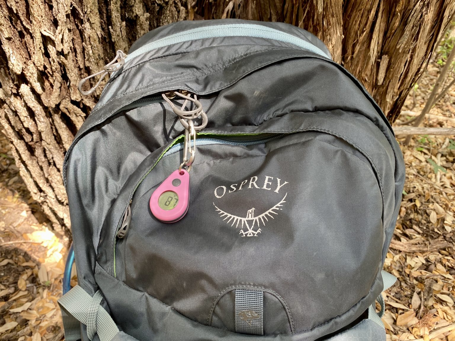 ThermoDrop Zipper Pull Thermometer | Hiking Thermometer