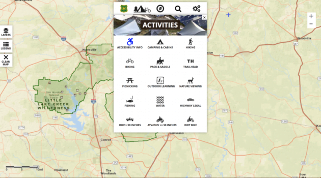 USFS Releases Interactive Visitors Map | Nutty Hiker Adventures