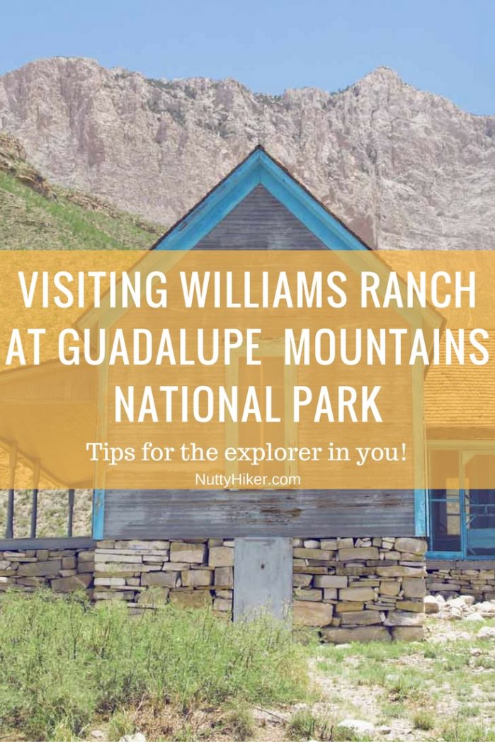 Williams Ranch at Guadalupe Mountains National Park