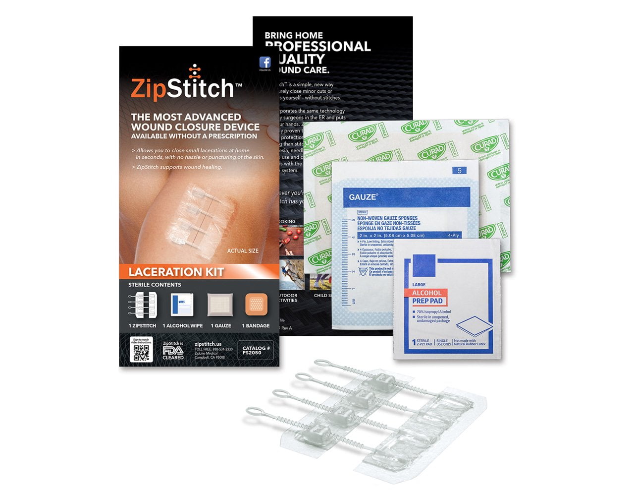ZipStitch™ Laceration Kit Review | Nutty Hiker