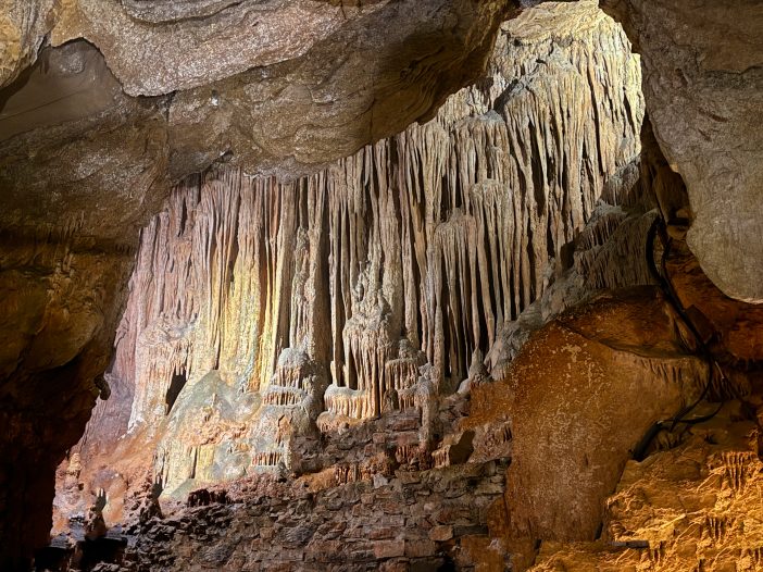 Exploring The Grand Caverns In Grottoes, Virginia