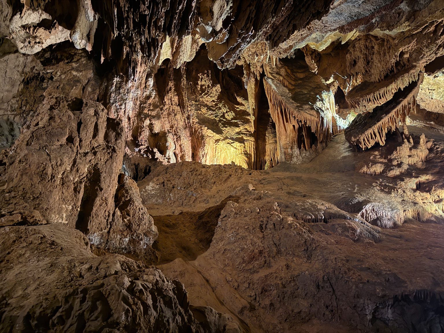 Exploring The Grand Caverns In Grottoes, Virginia