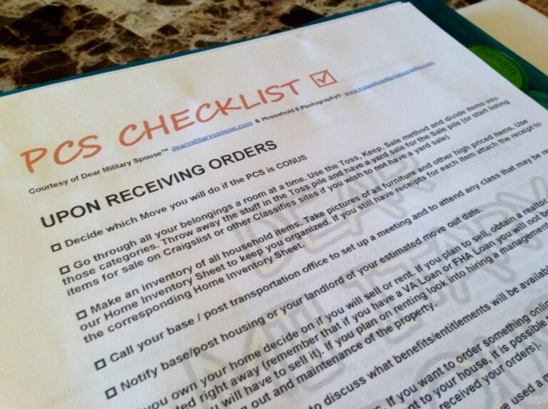 Putting Together A PCS Binder with FREE downloads